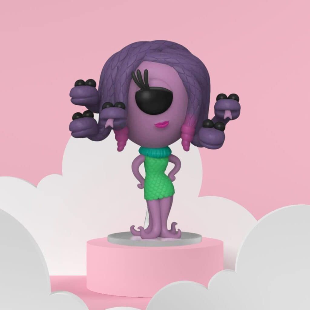 Get That Funko POP! Pixar Monsters Inc Celia This Purple Day - Magnote ...